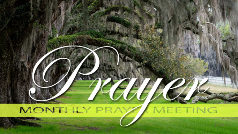 Monthly Prayer Meeting - Fellowship Church of Winter Springs