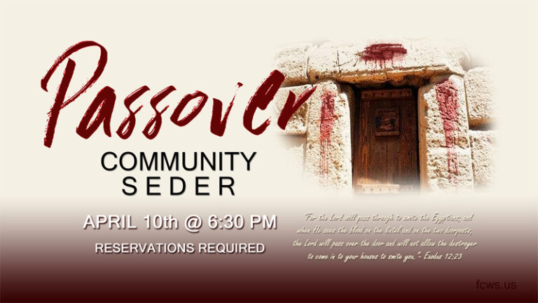 2025 Passover Seder Archives - Fellowship Church of Winter Springs